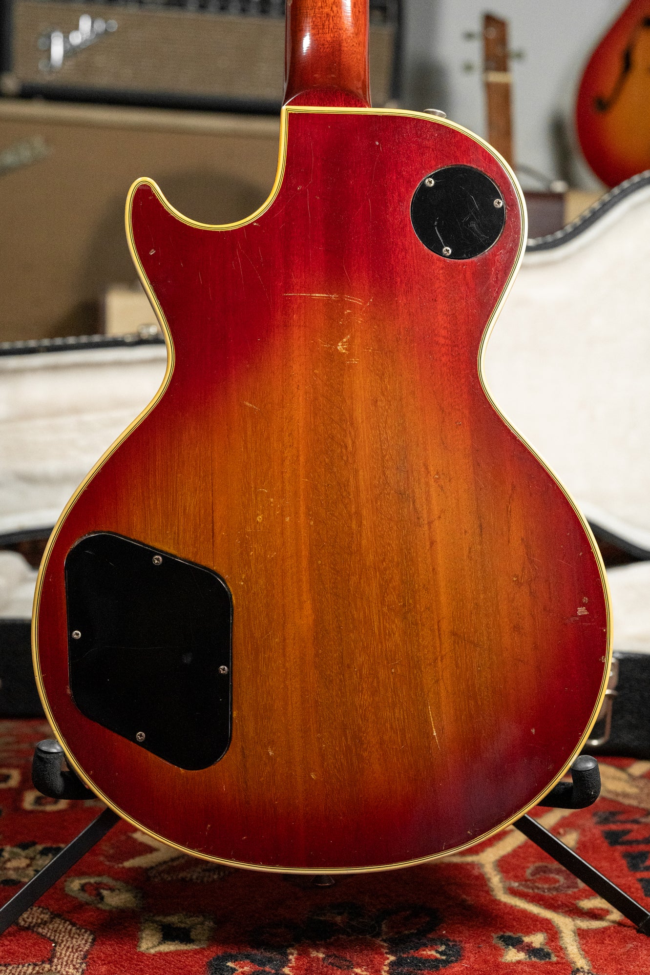 Circa 1971 Gibson Les Paul Custom Cherry Sunburst w/HSC – Imperial ...