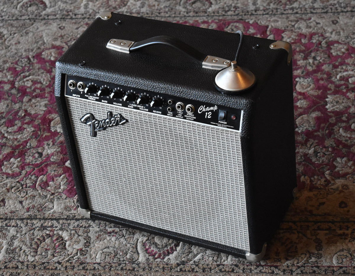 c.Late 1980's Fender Champ 12 Combo Amplifier w/OFSW – Imperial Vintage ...