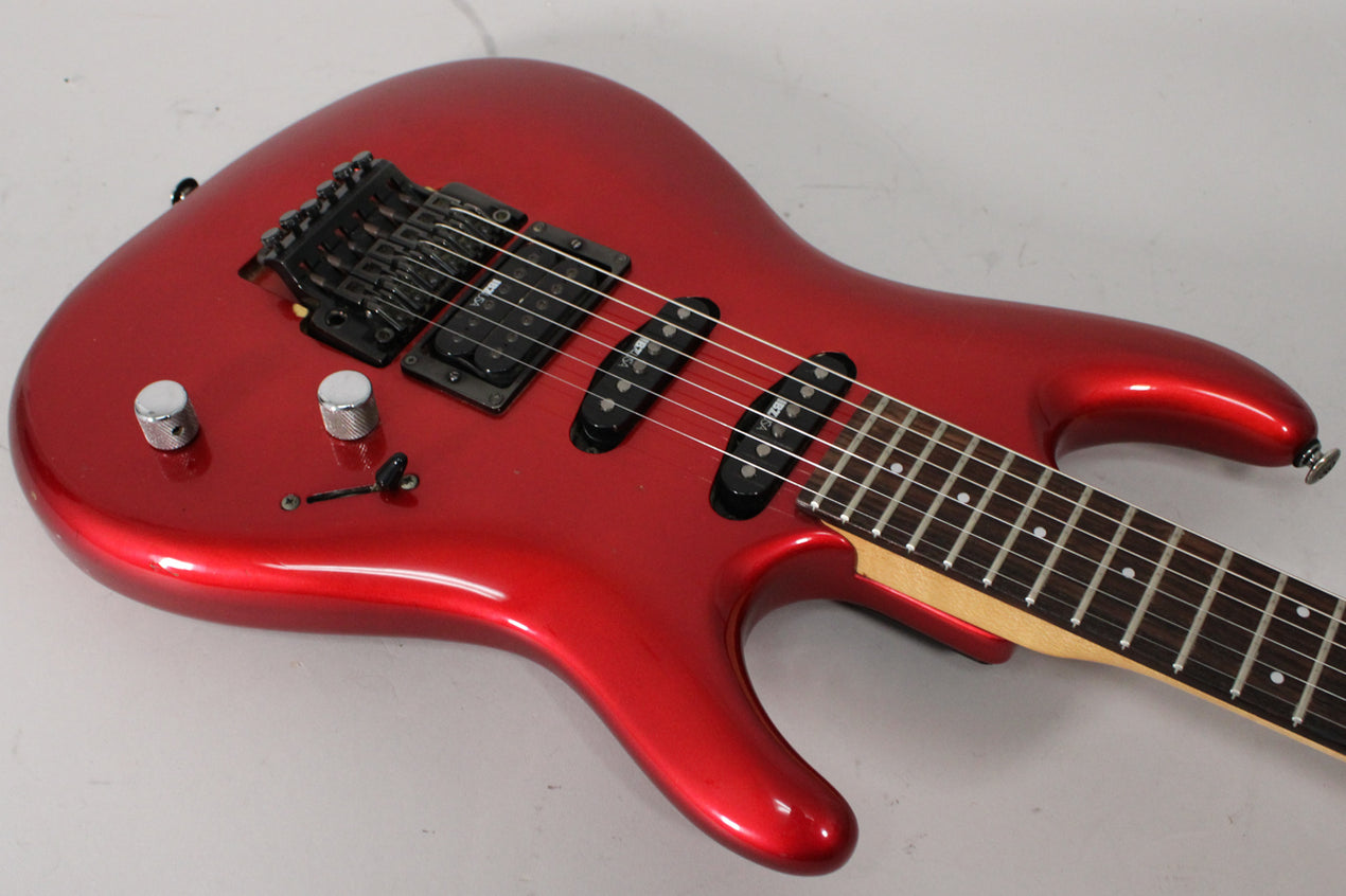 1987 Ibanez 540R Radius Series Floyd Rose HSS MIJ Jewel Red Finish w/H ...
