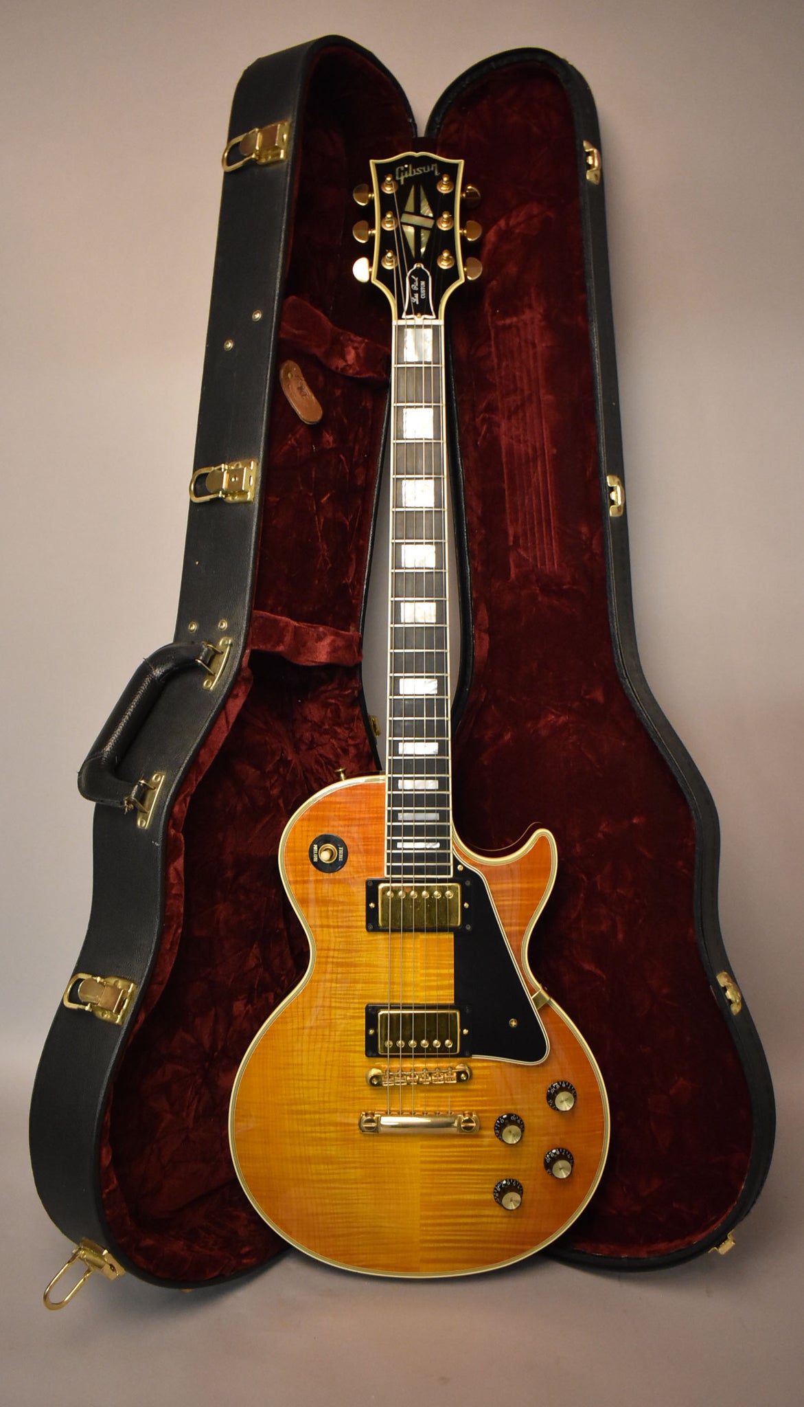 2001 Gibson Custom Shop '68 Les Paul Custom Reissue w/OHSC – Imperial ...