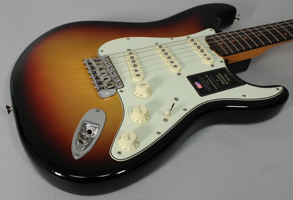 2024 Fender American Vintage II '61 Reissue Stratocaster 3-Color Sunbu ...