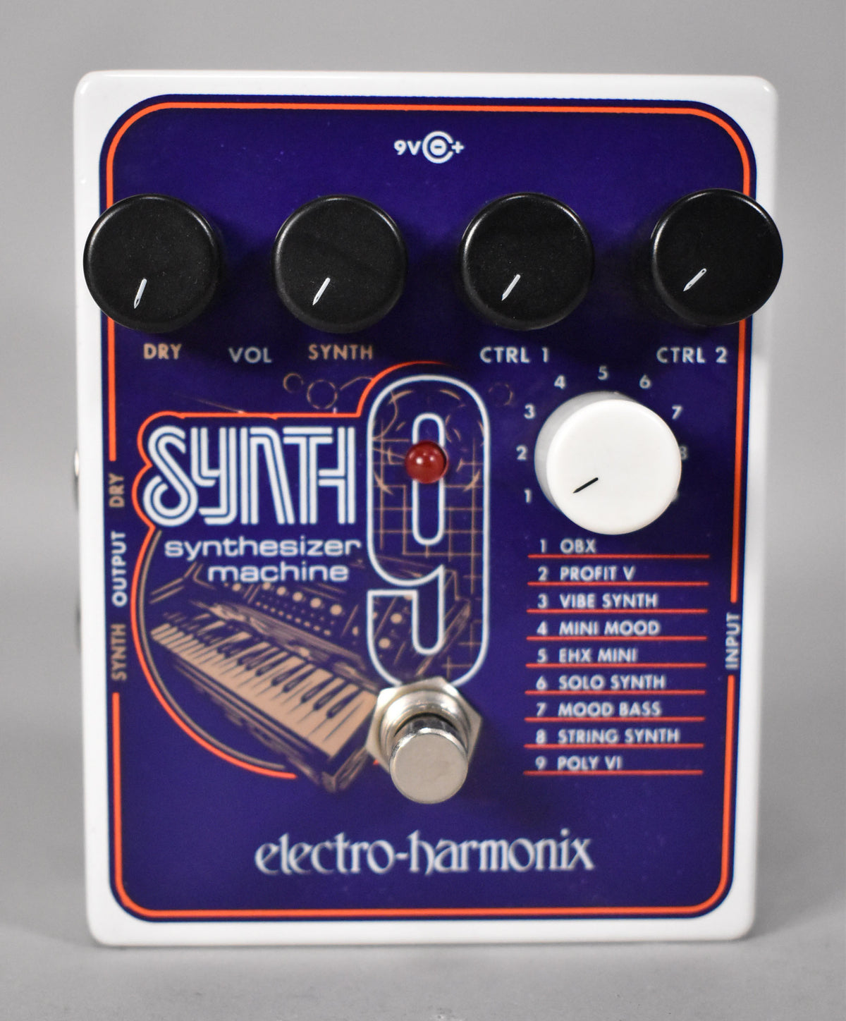 Electro-Harmonix Synth9 Synthesizer Machine Pedal – Imperial Vintage ...