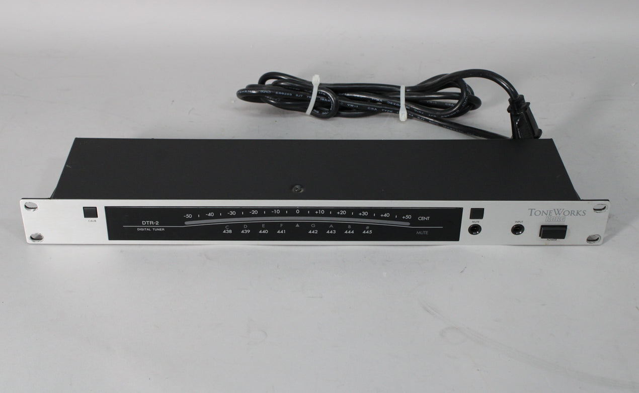 Korg Toneworks DTR-2 Rackmount Digital Tuner – Imperial Vintage Guitars