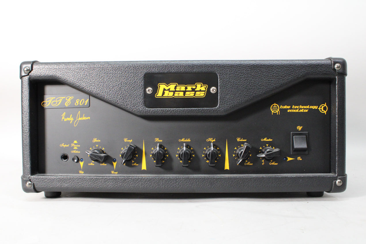 Markbass TTE 801 Randy Jackson Signature 800-Watt Bass Amp Head ...