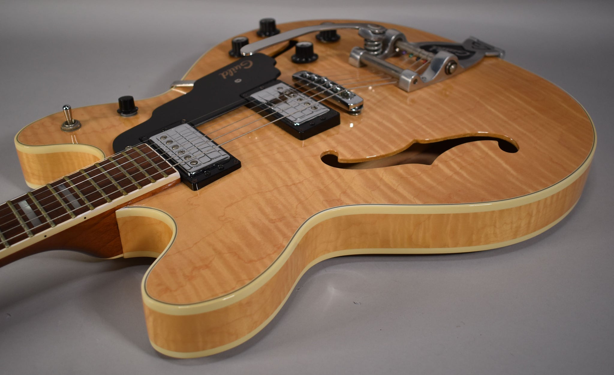 Guild Starfire V SF-5 Natural Finish – Imperial Vintage Guitars