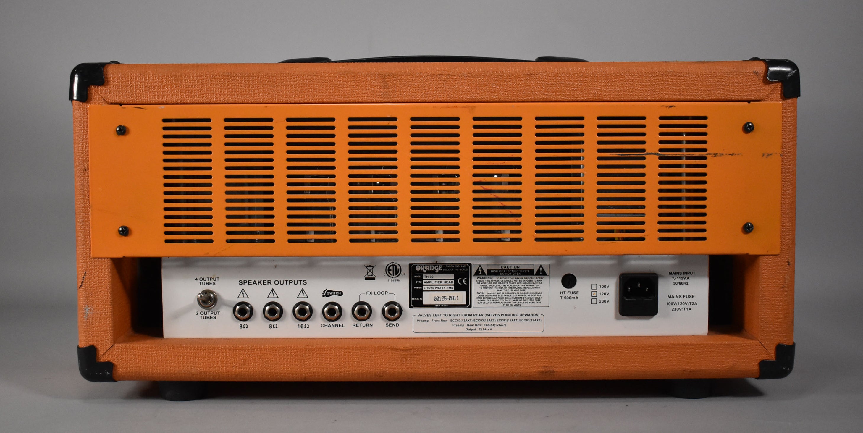 Orange TH 30 Twin Channel Tube Amplifier Head – Imperial Vintage Guitars