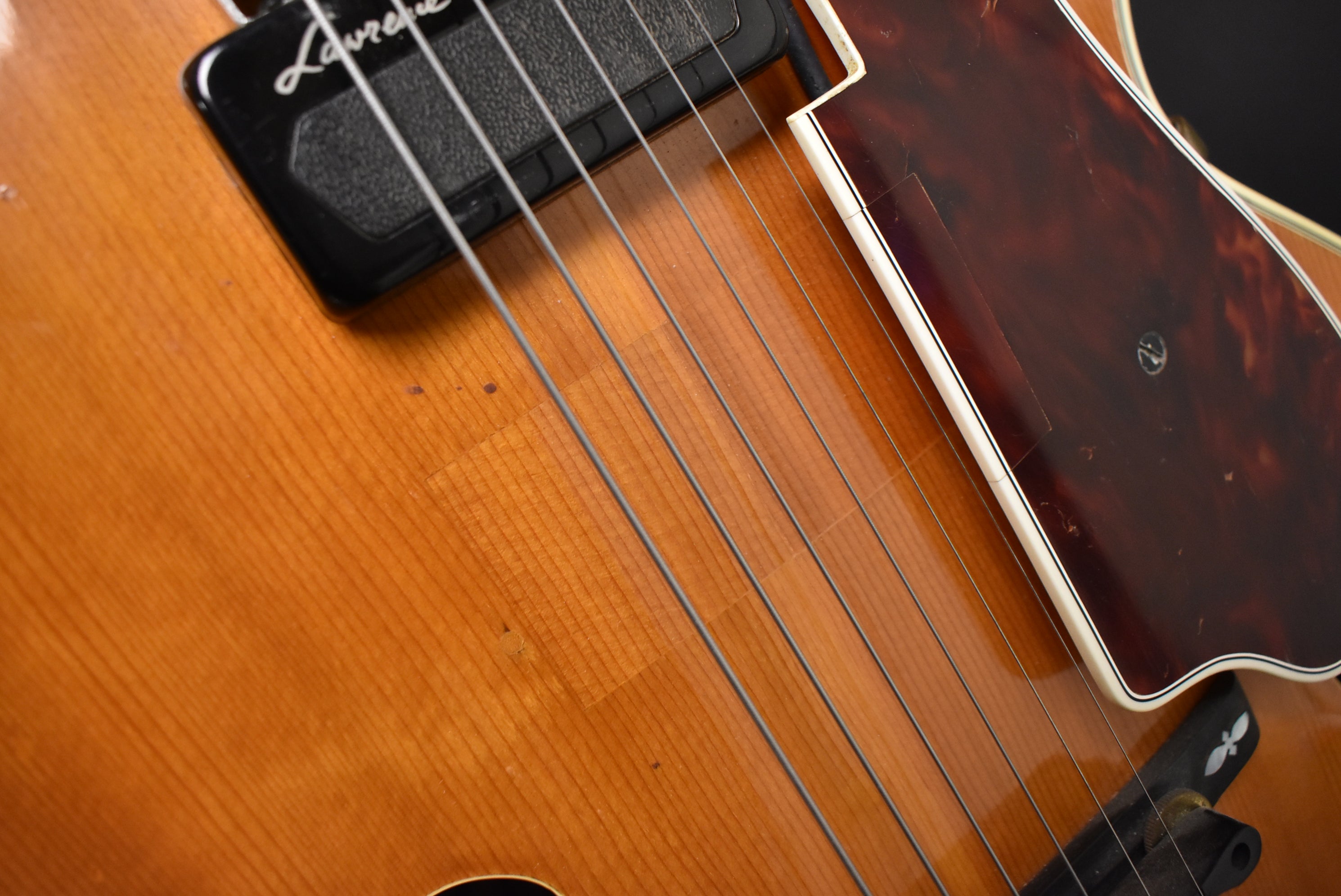 c. 1950s Epiphone DeLuxe "Emperor" Natural Finish Archtop w/OHSC ...